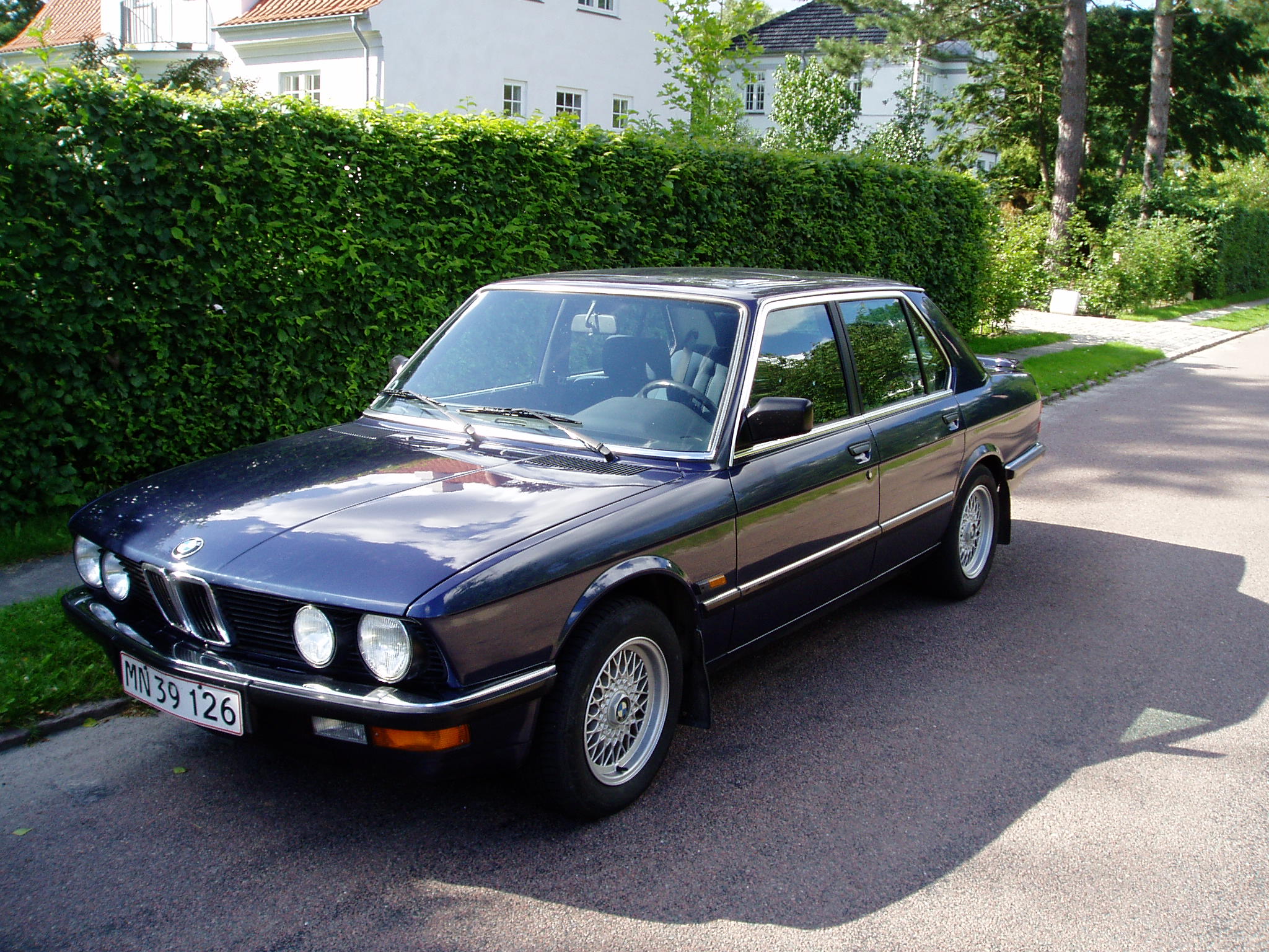 BMW 5 Series Sedan 1981