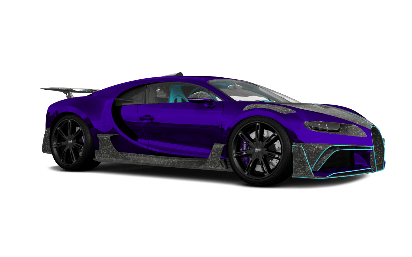 Bugatti Chiron 2016-2019 | 3DTuning - probably the best car configurator!