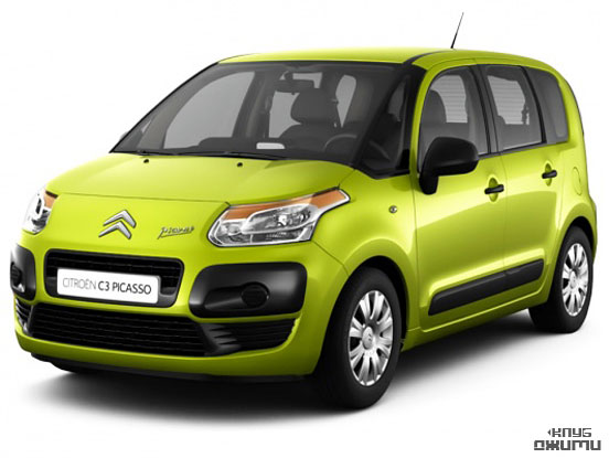 My perfect Citroen C3 Picasso (facelift). 3DTuning - probably the best ...