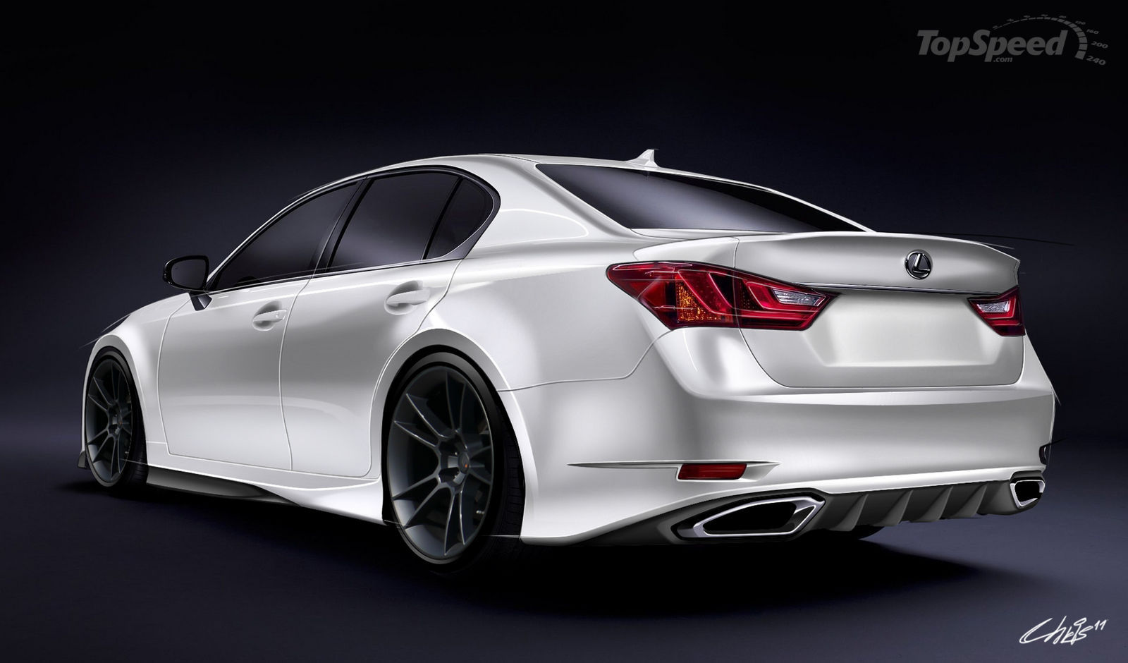 My perfect Lexus GS. 3DTuning - probably the best car configurator!