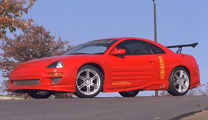 Тюнинг Mitsubishi Eclipse Coupe 2003, фото тюнинга Митсубиси Эклипс 2003
